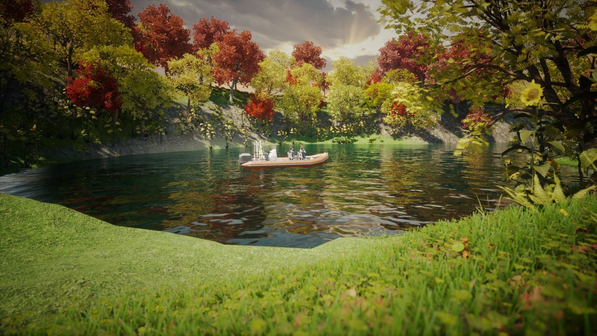 3D Environment Design for Game free VR / AR / low-poly 3D model ...