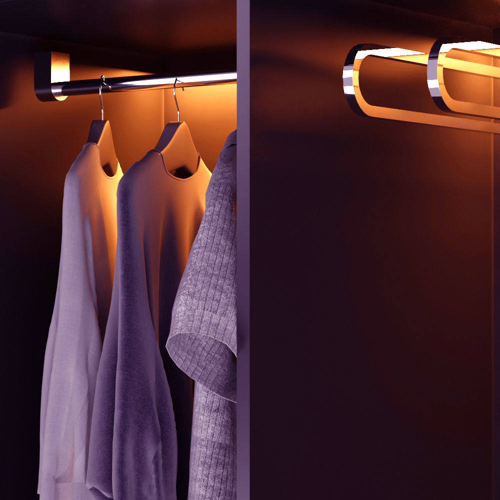 Wooden Wardrobe - Animated 3D model animated | CGTrader