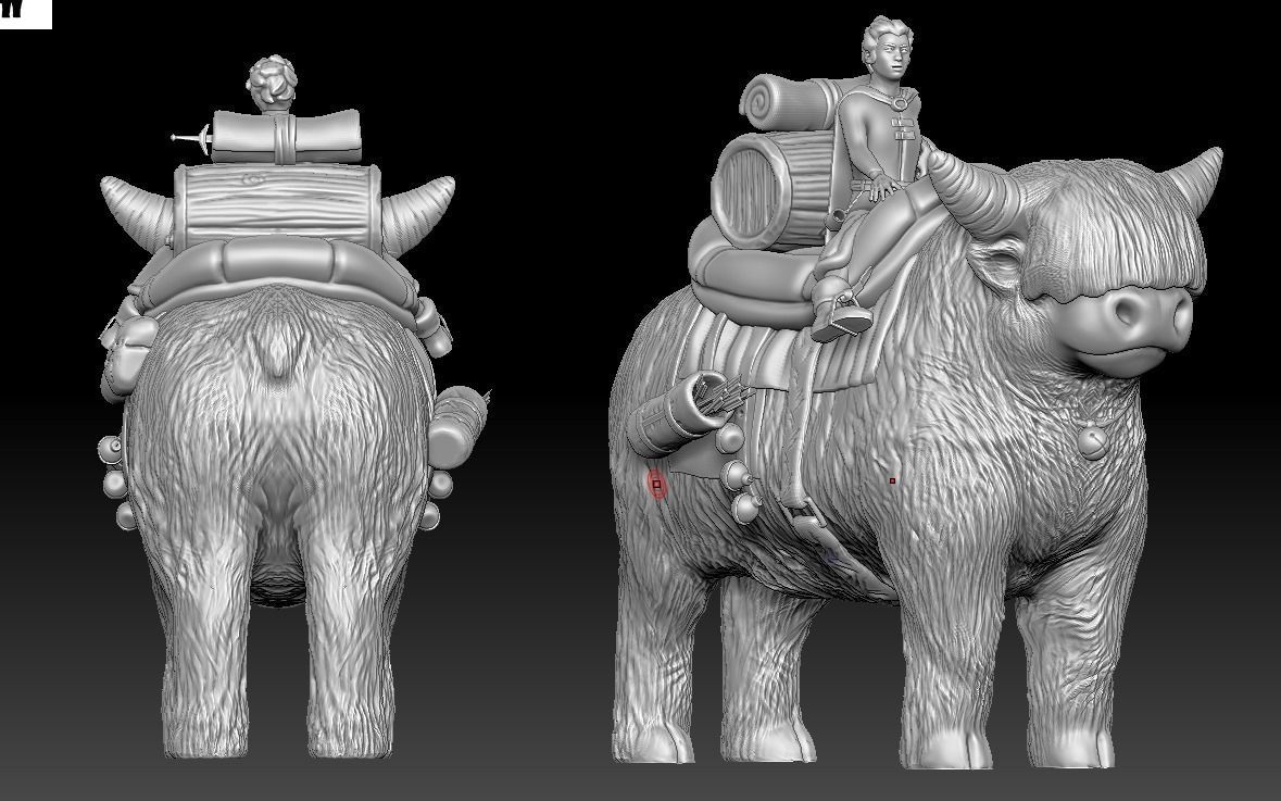WANDERER 1 ROLE CHARACTERS 3D model 3D printable | CGTrader