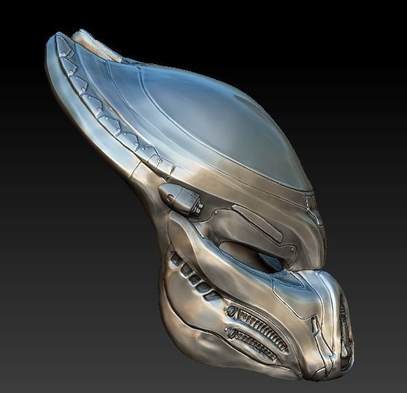 Fugitive Predator bio mask 3d model 3D model 3D model | CGTrader