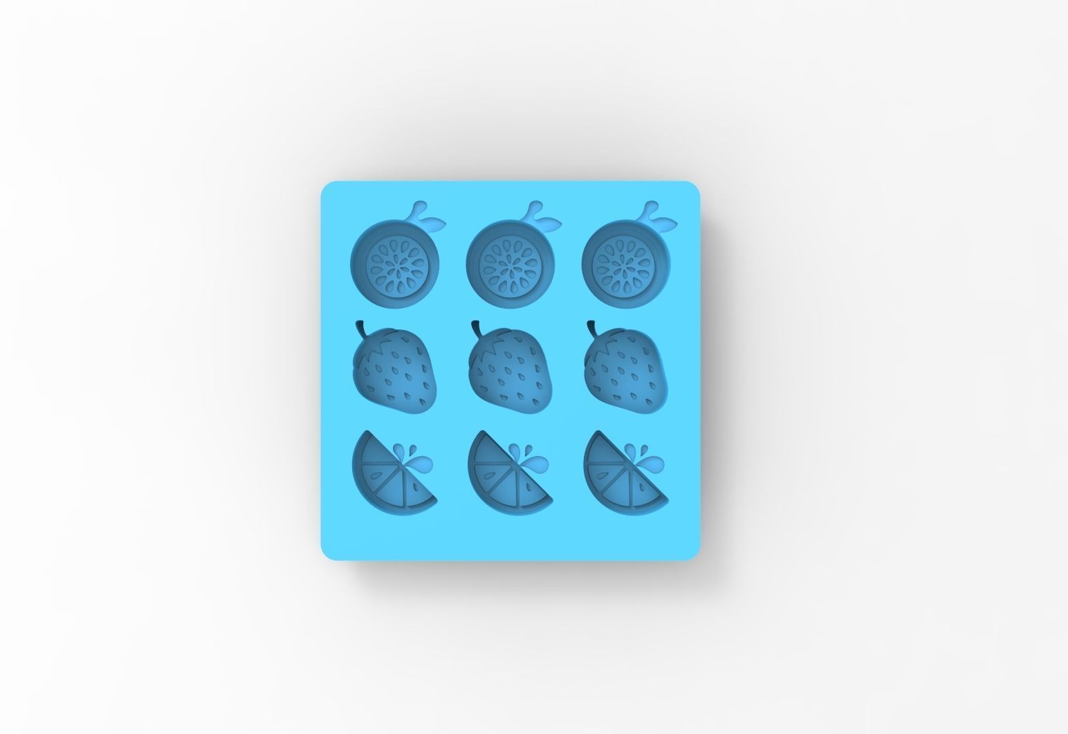 ICE TRAY 3D model 3D printable | CGTrader