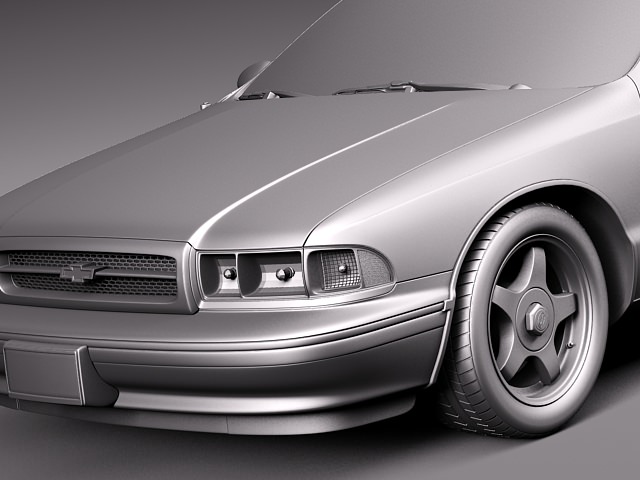 Chevrolet Impala SS 1994-1996 3D model | CGTrader