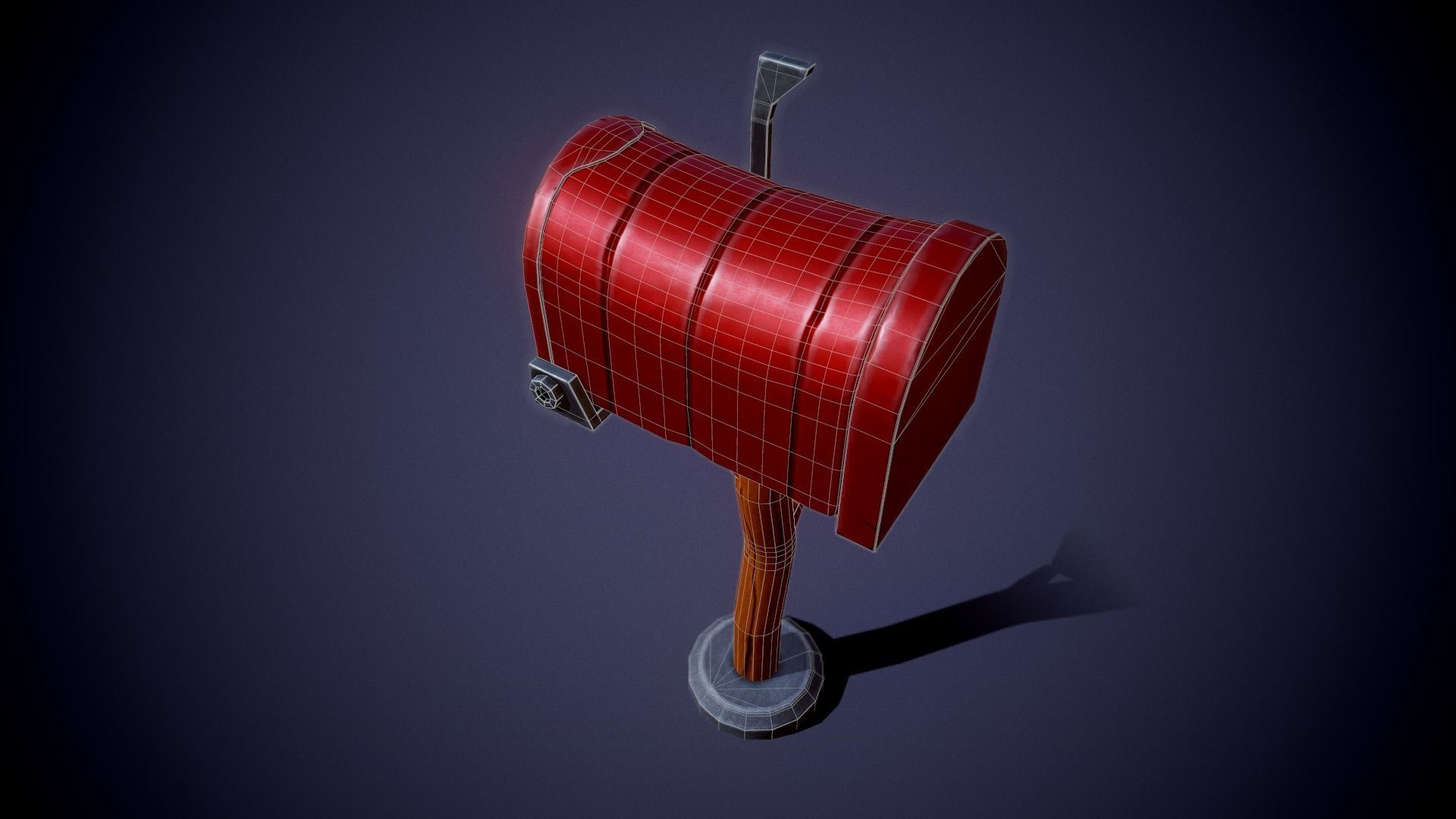 3D model Stylized Mailbox - Tutorial Included VR / AR / low-poly | CGTrader