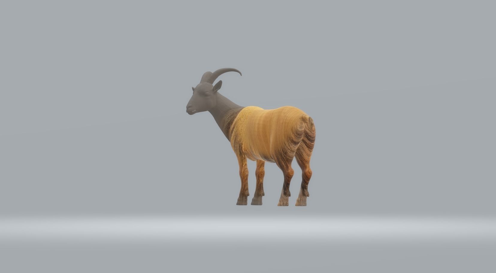 Ziege Goat free 3D model 3D printable | CGTrader