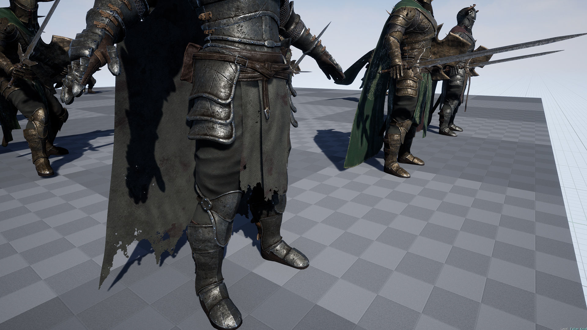 3D model Fallen Knight VR / AR / low-poly rigged animated | CGTrader