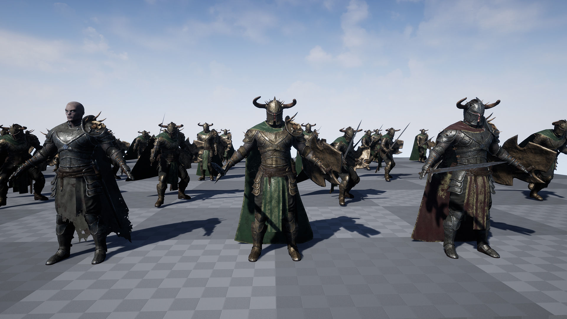 3D model Fallen Knight VR / AR / low-poly rigged animated | CGTrader