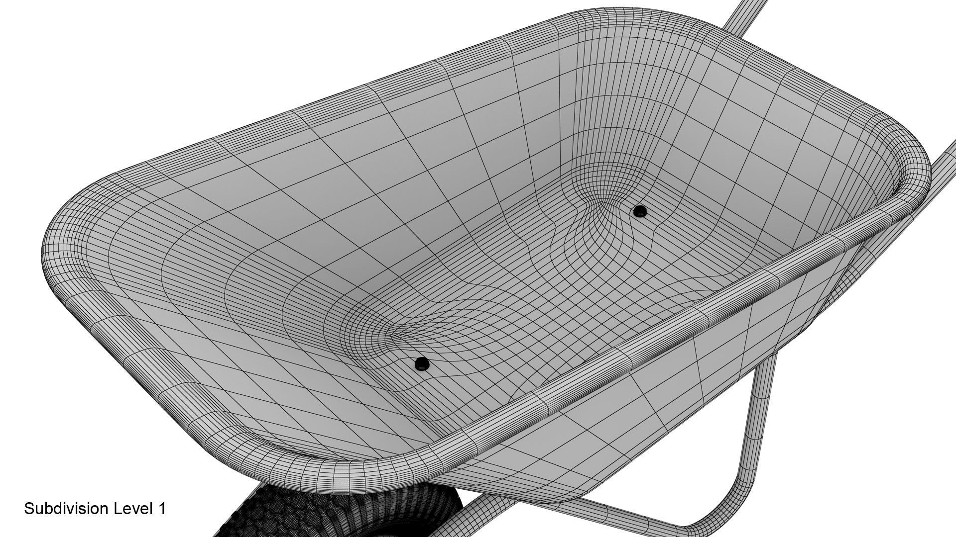 Wheelbarrow 3D model | CGTrader