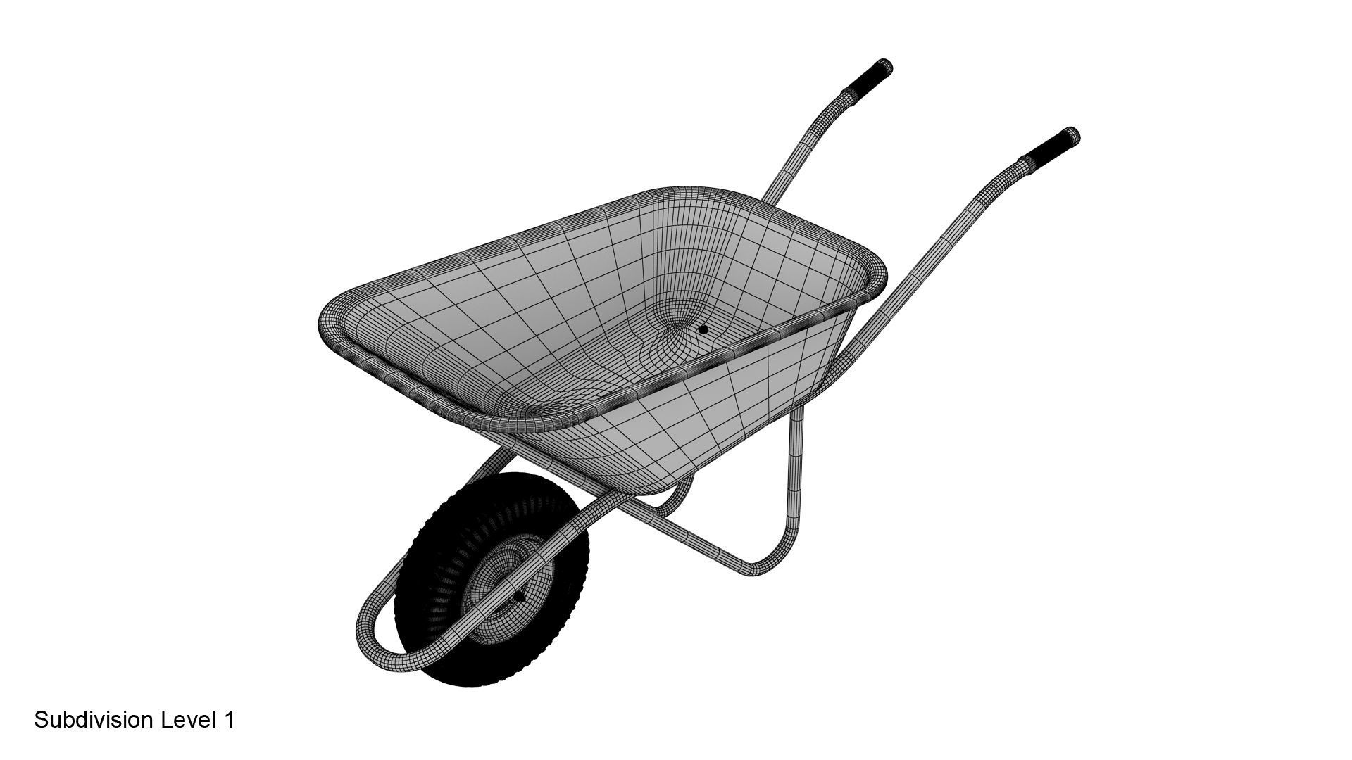 Wheelbarrow 3D model | CGTrader