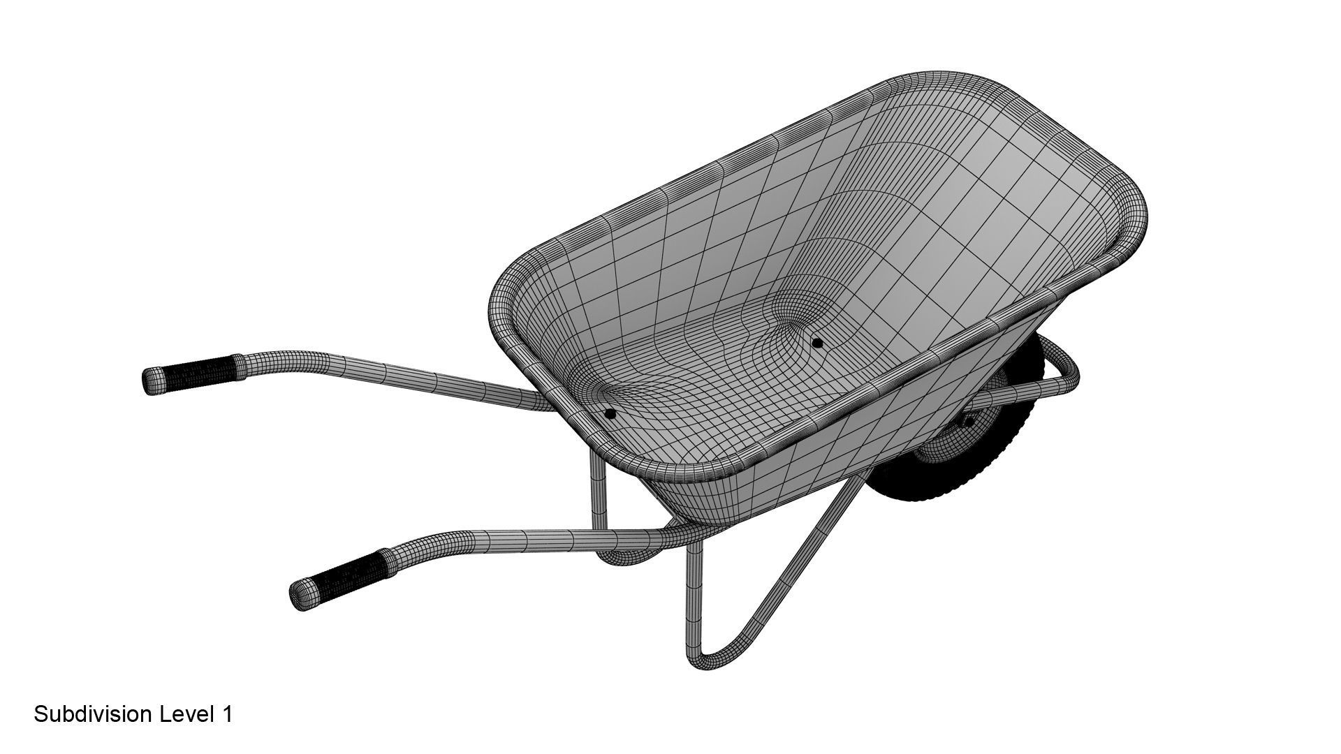 Wheelbarrow 3D model | CGTrader