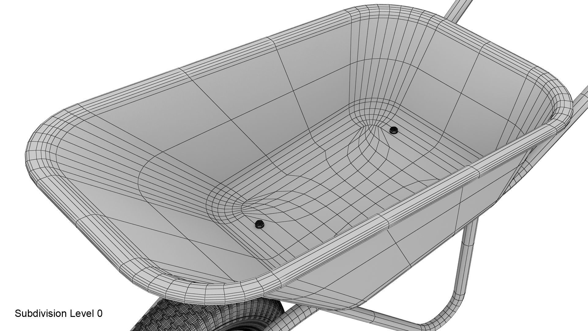 Wheelbarrow 3D model | CGTrader
