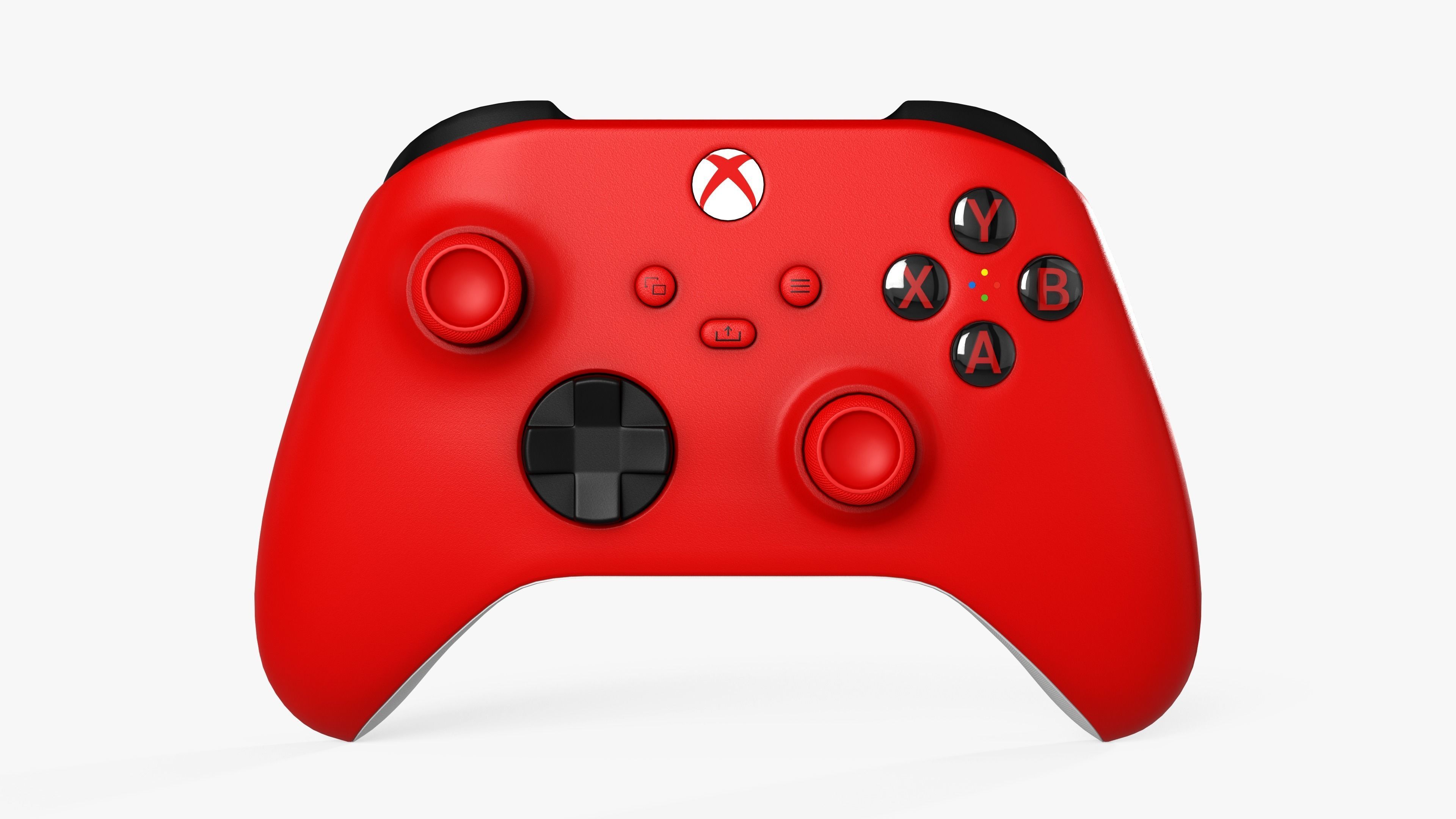 3D model Xbox Wireless Controller Pulse Red VR / AR / low-poly | CGTrader