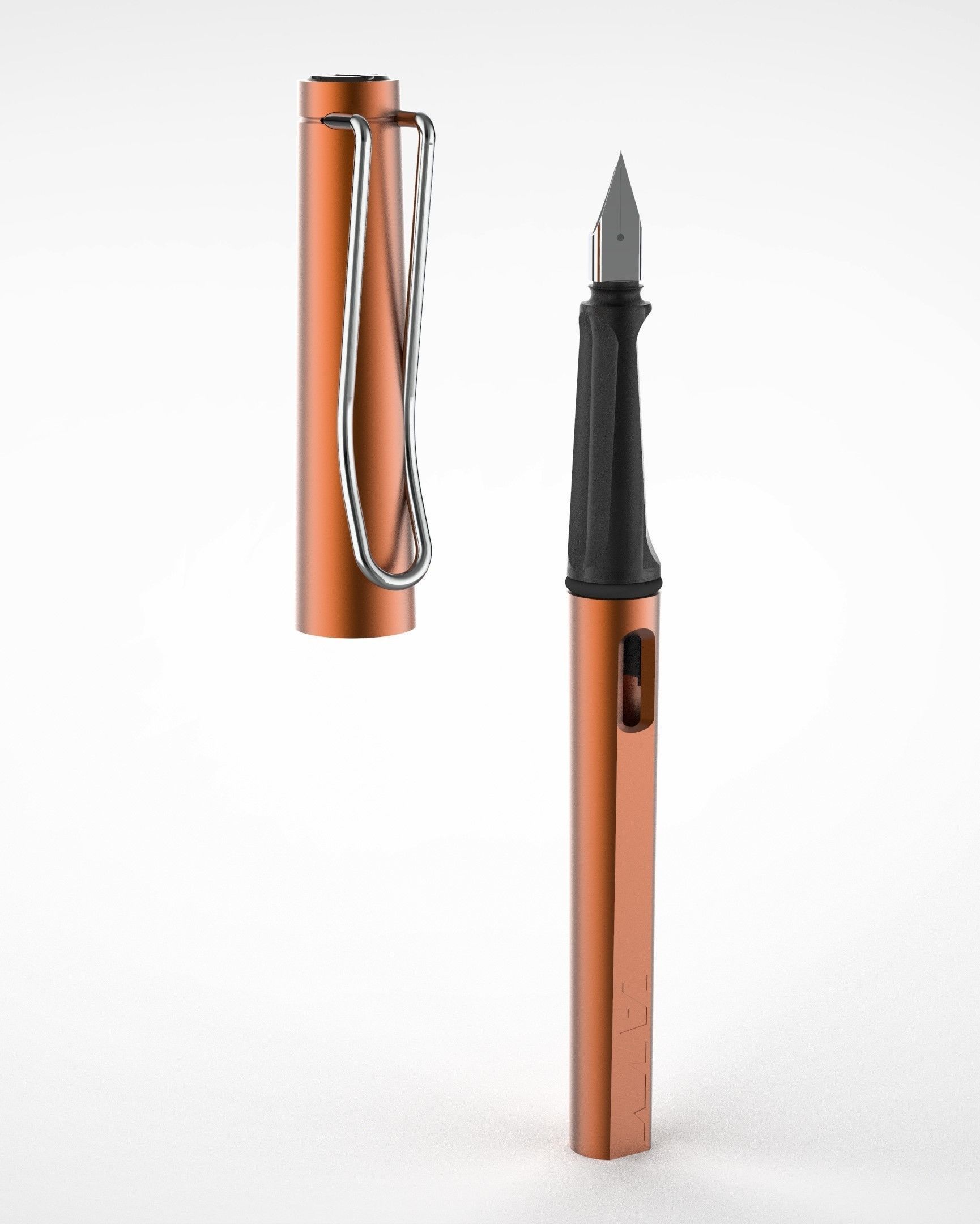 Lamy Pen 3D model 3D printable | CGTrader