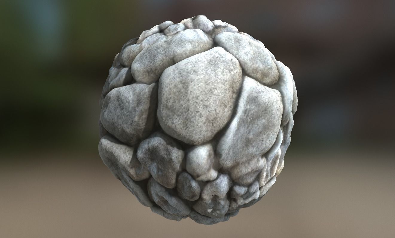 Stone PBR material Texture | CGTrader