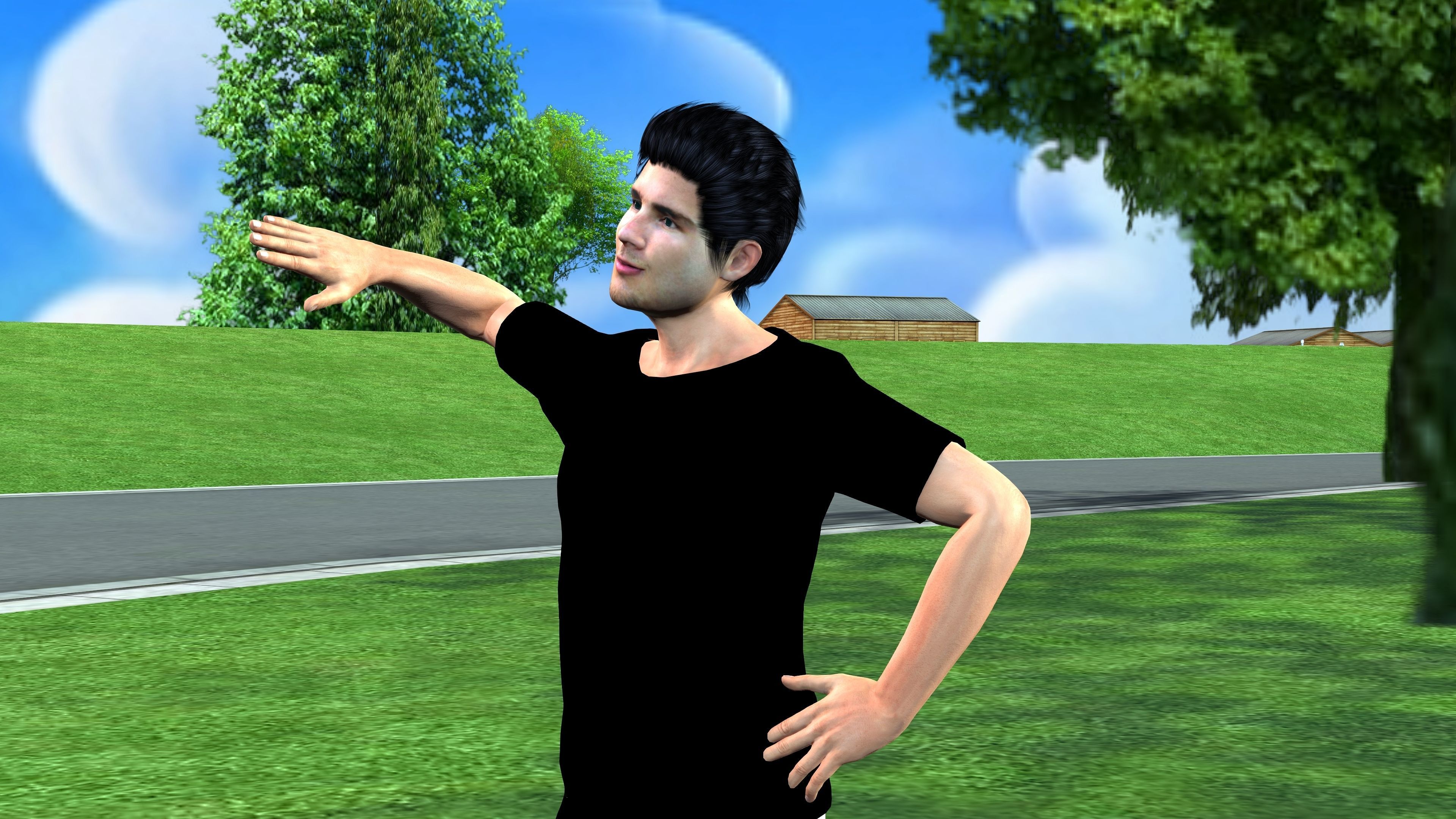 Realistic Man Rig 3D model animated rigged | CGTrader