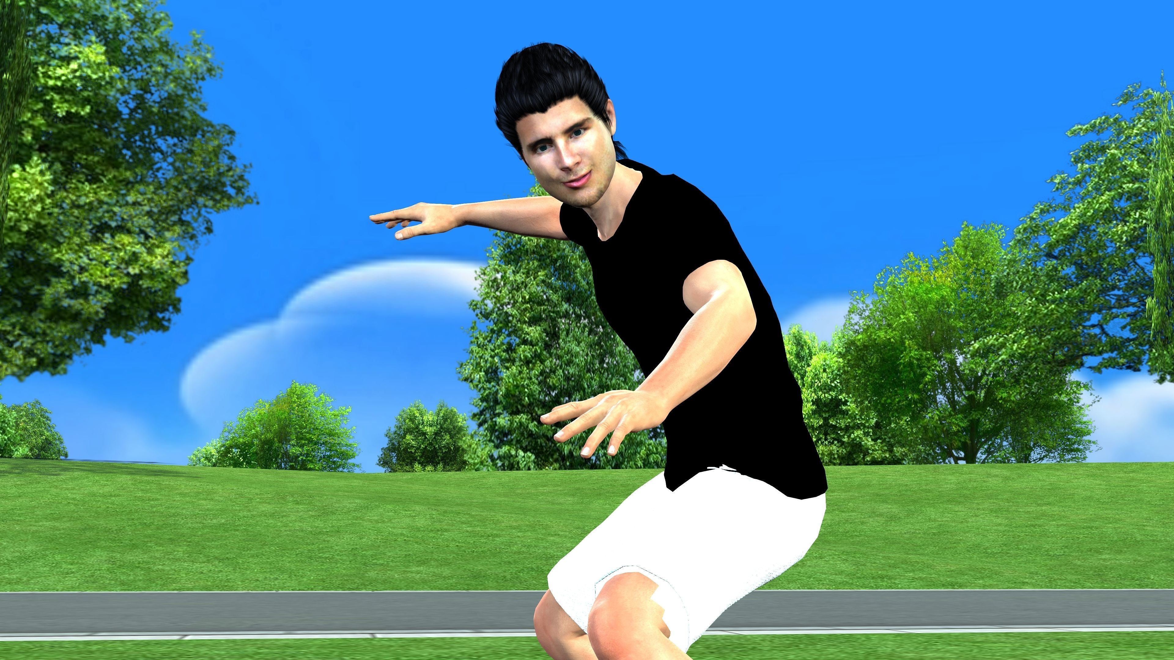 Realistic Man Rig 3D model animated rigged | CGTrader