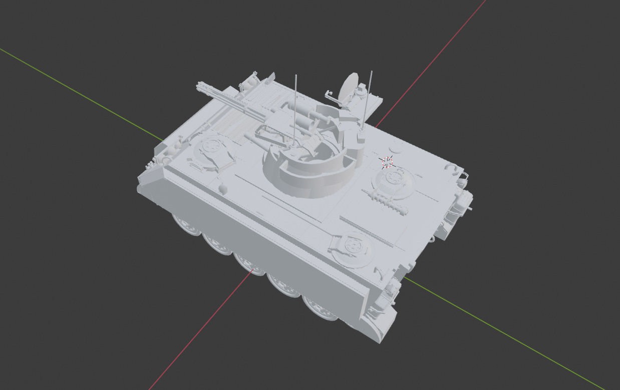 M163 Vulcan Air Defense System free 3D model | CGTrader