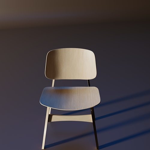 the Studying chair free 3D model 3D printable | CGTrader