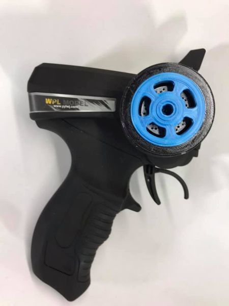 WPL Remote Controller Steering Wheel 3D model 3D printable | CGTrader