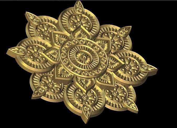 Decorative element 18 3D model 3D printable | CGTrader