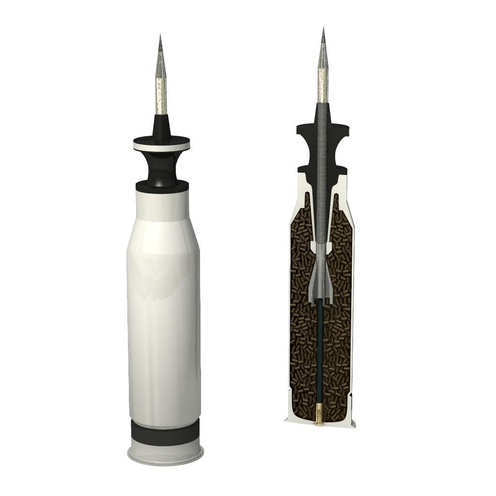 Depleted Uranium Munition 3D model | CGTrader