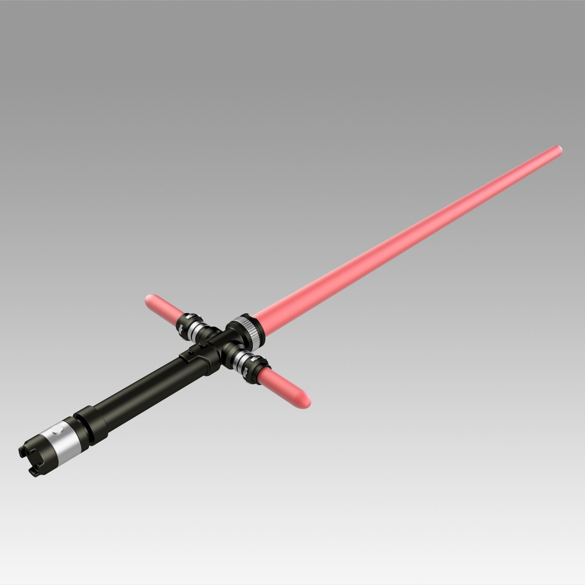 Star Wars VII The Force Awakens Kylo Ren Sword Cosplay Prop 3D model 3D ...