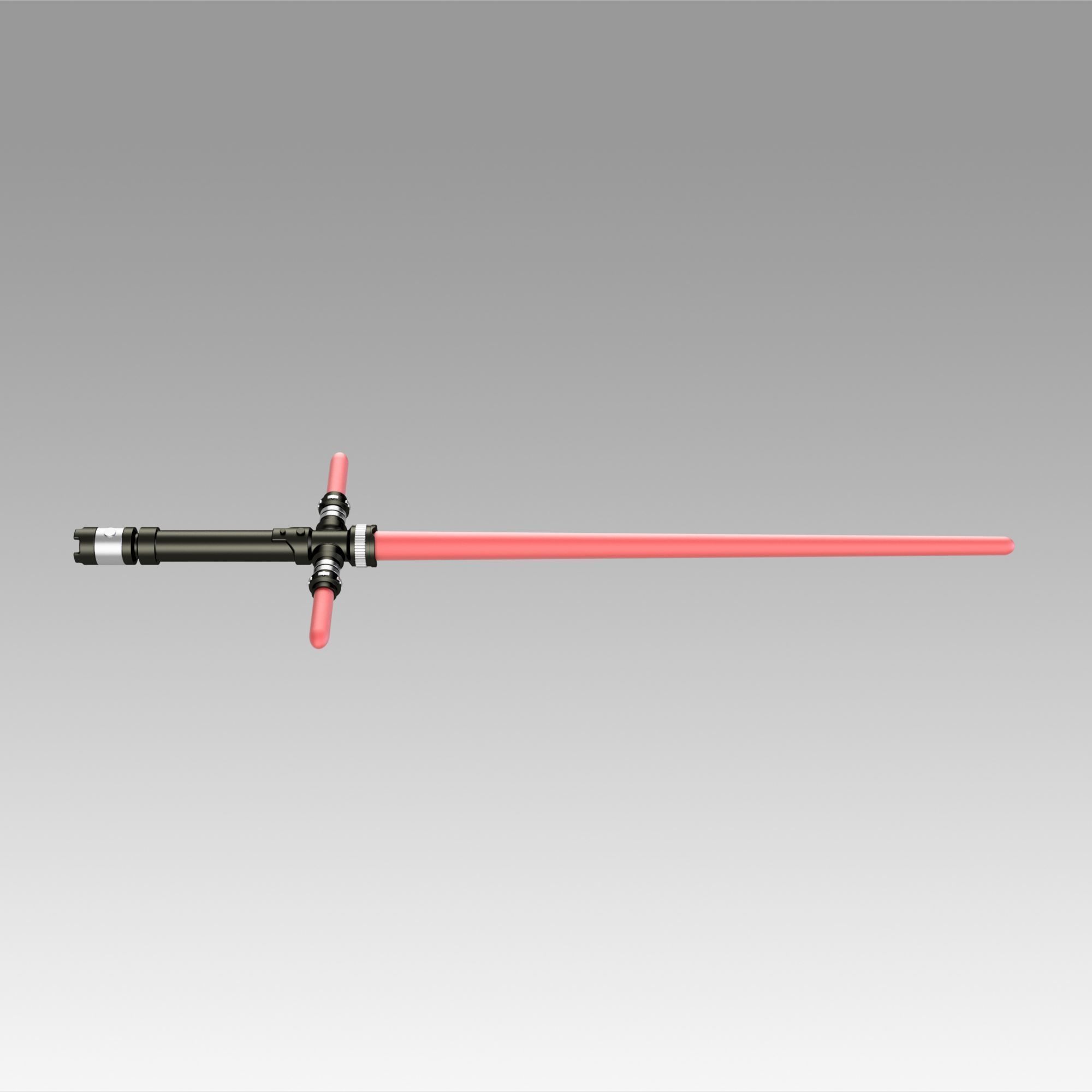 Star Wars VII The Force Awakens Kylo Ren Sword Cosplay Prop 3D model 3D ...