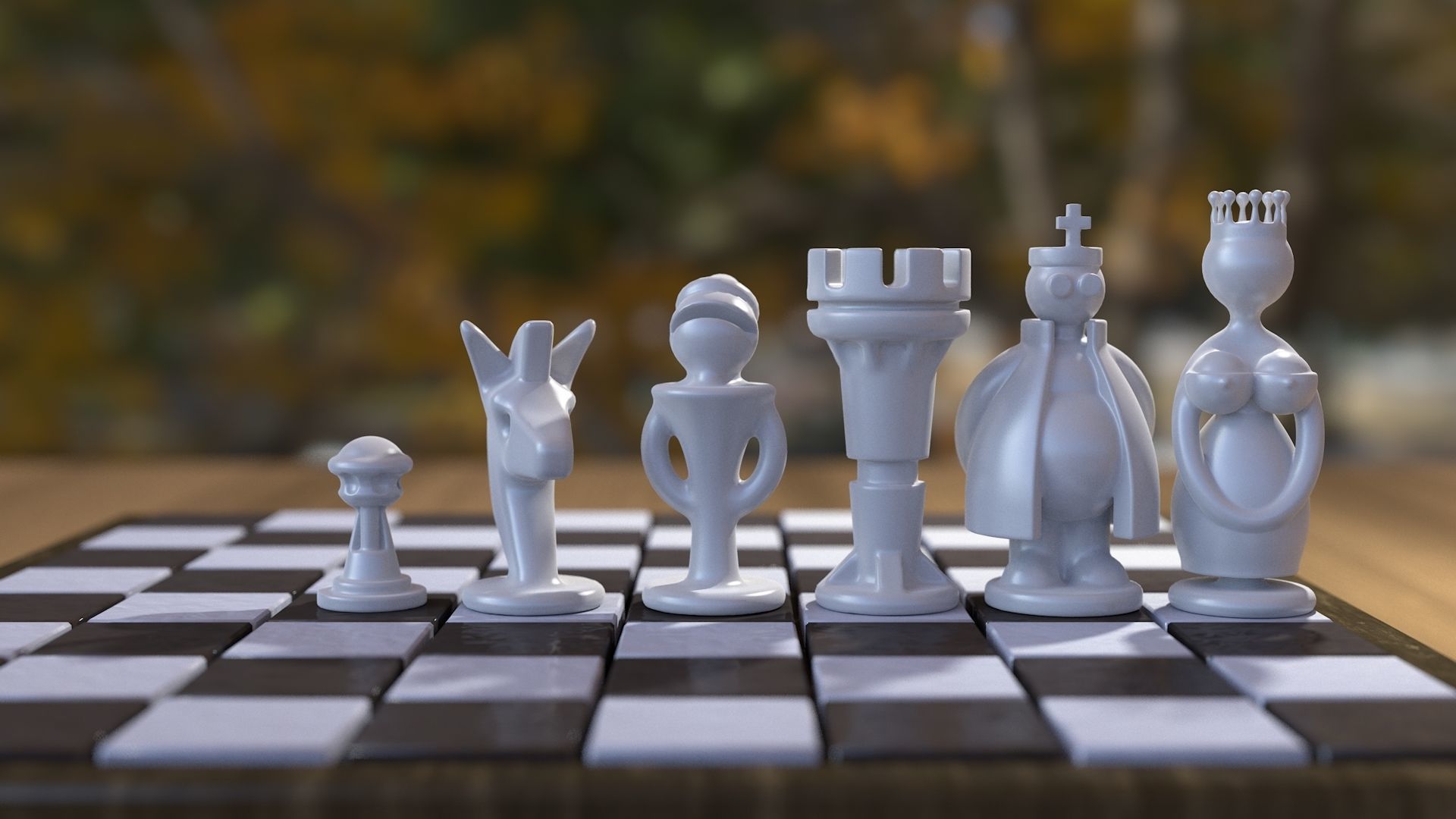 Chess Game 3D model | CGTrader