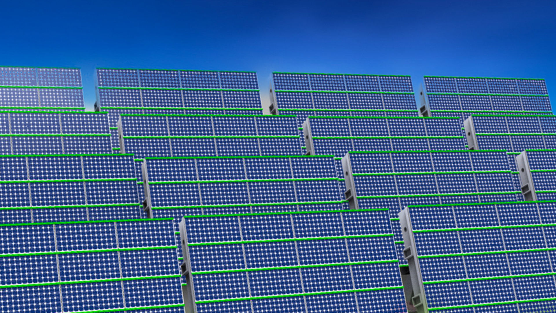 photovoltaic plant 3D model | CGTrader