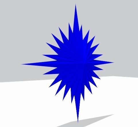 3D Star Sirius Large 3D model | CGTrader