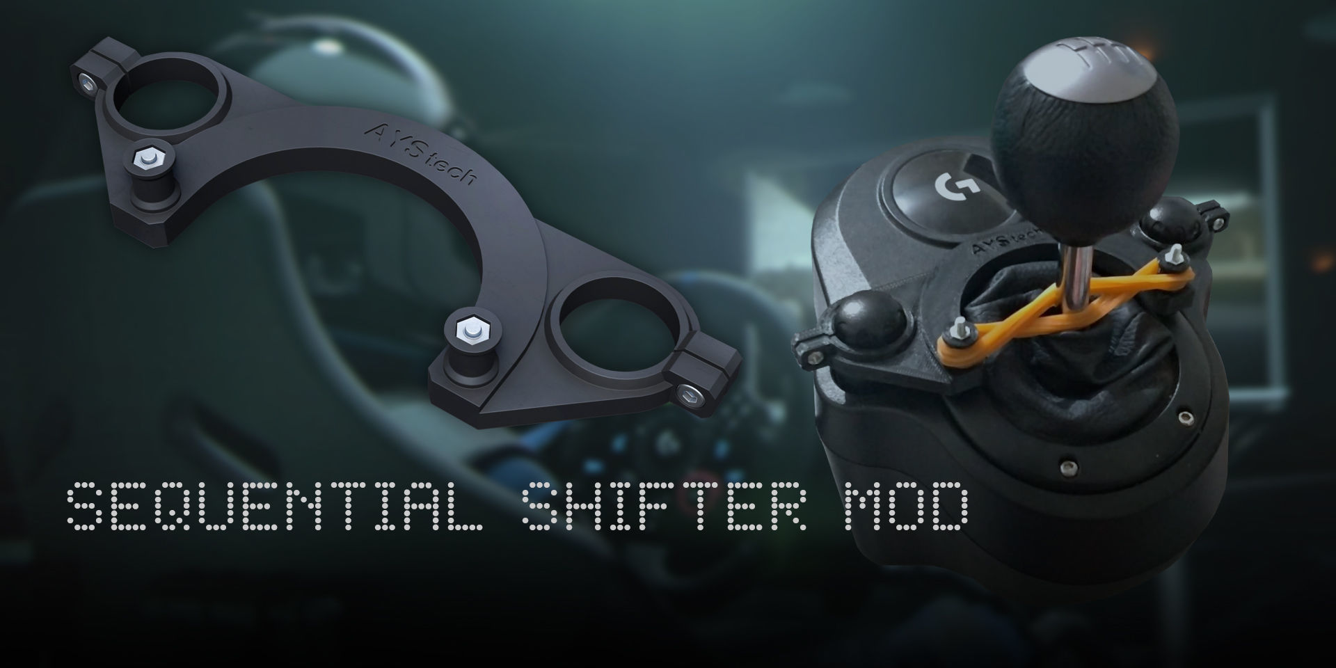 Sequential Shifter Mod for Logitech G29 H-shifter 3D model 3D printable ...