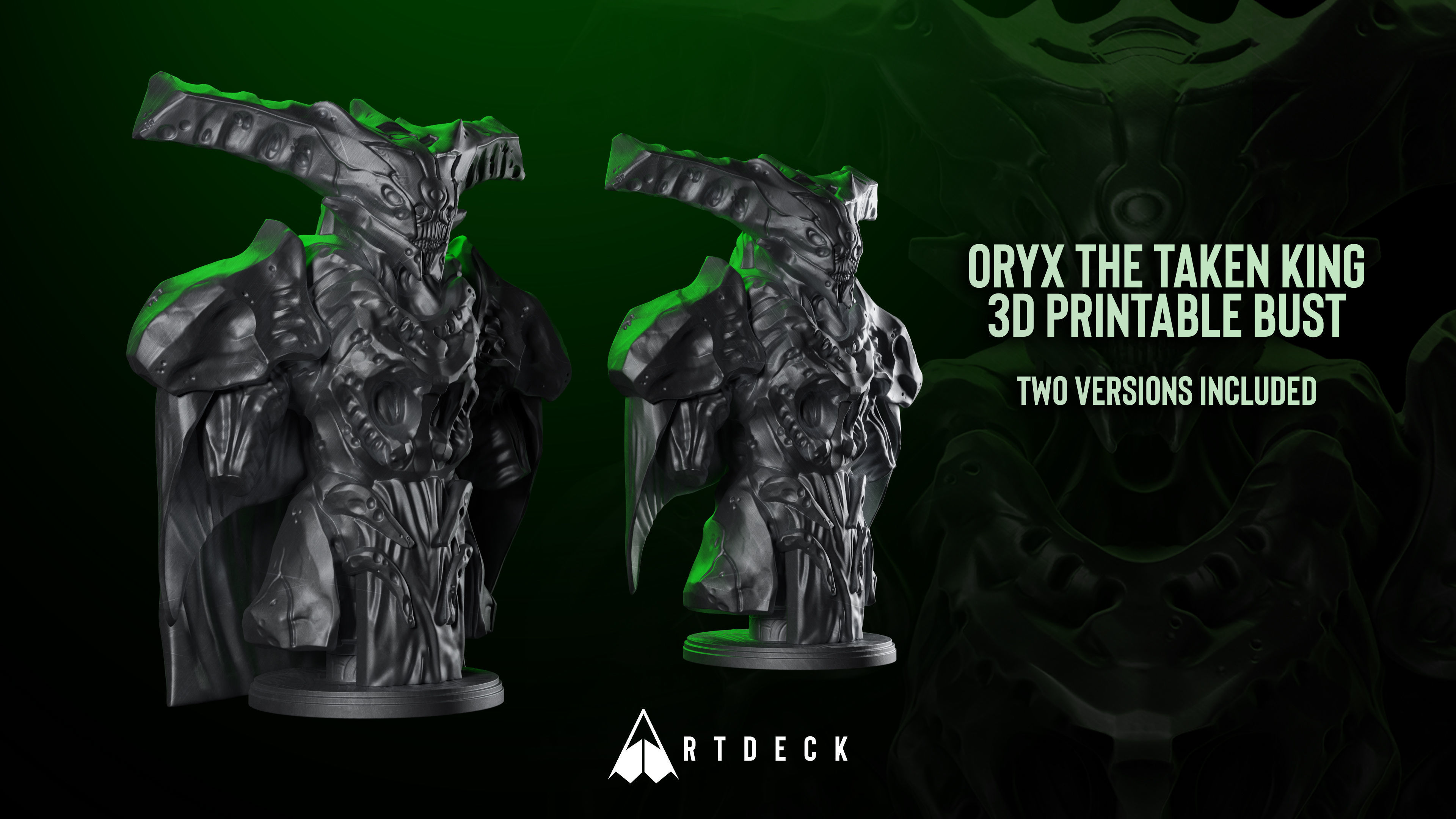 Oryx The Taken King free 3D model 3D printable | CGTrader