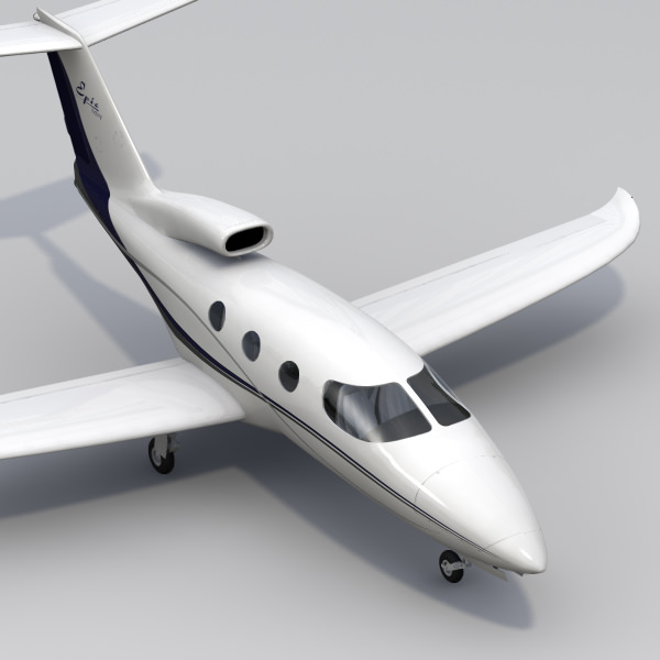 Epic Victory VLJ Very Light Jet 3D Model .3ds .lwo .lw .lws - CGTrader.com