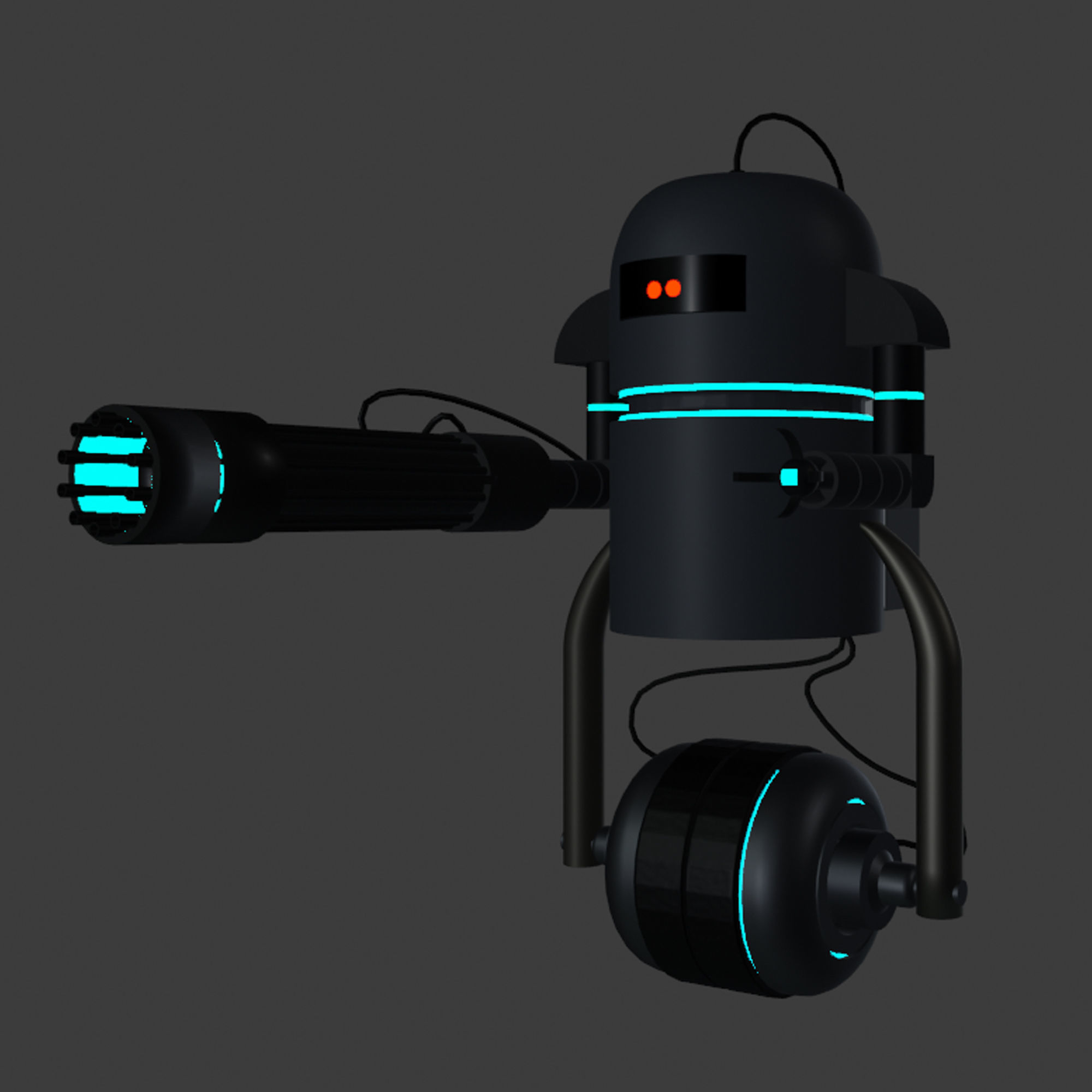 3D model DDR54 robot VR / AR / low-poly | CGTrader