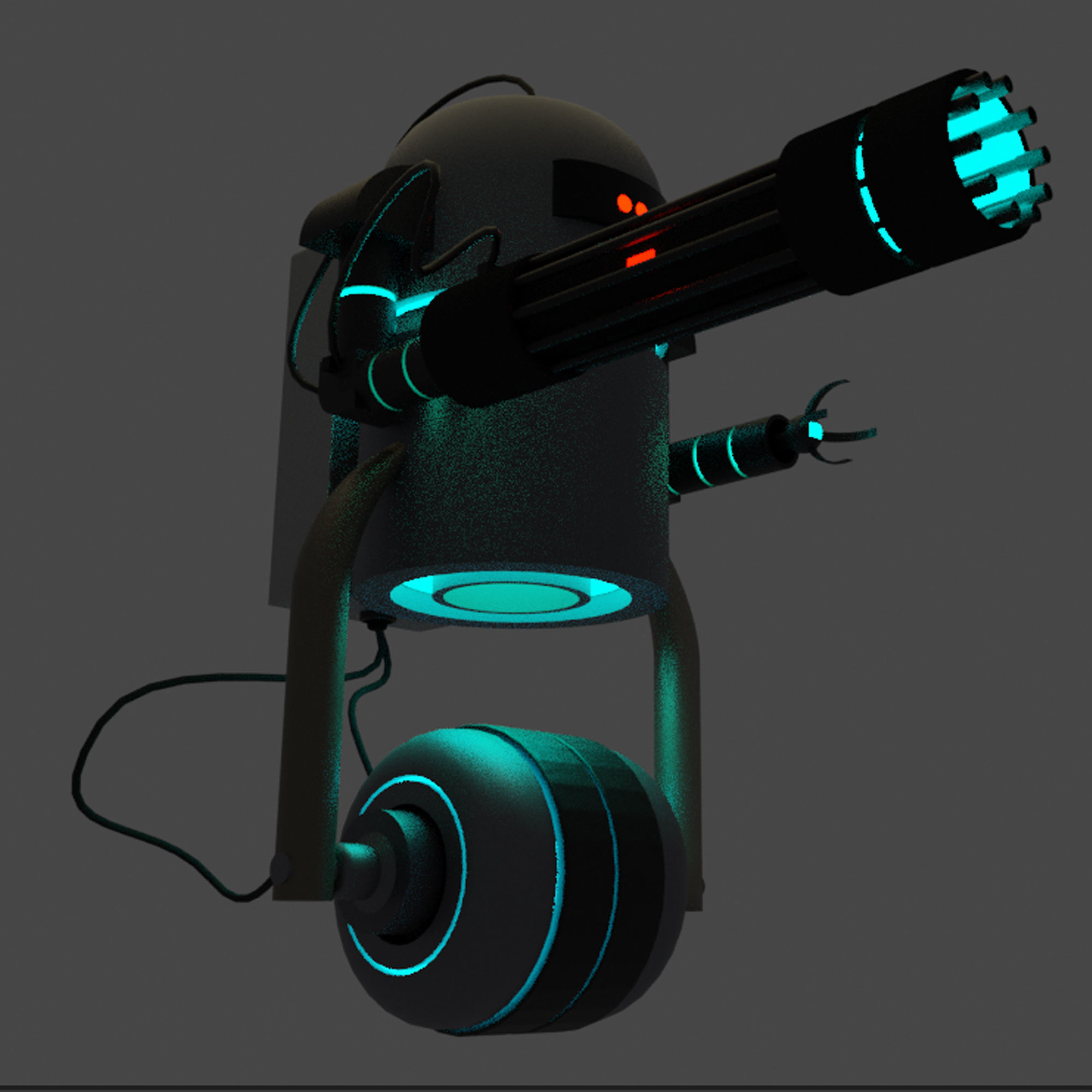 3D model DDR54 robot VR / AR / low-poly | CGTrader