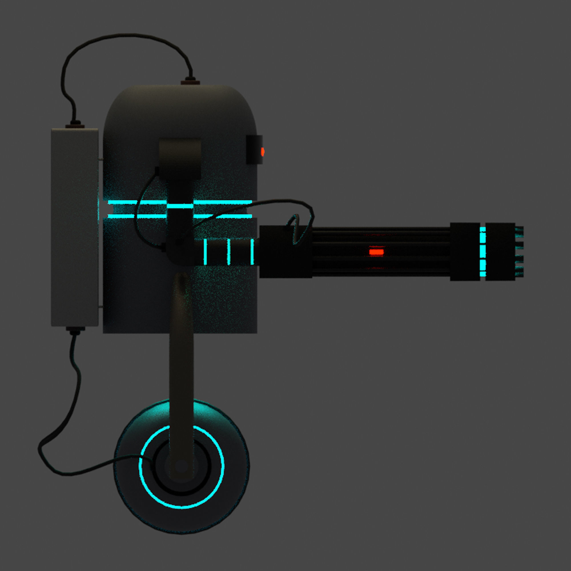 3D model DDR54 robot VR / AR / low-poly | CGTrader