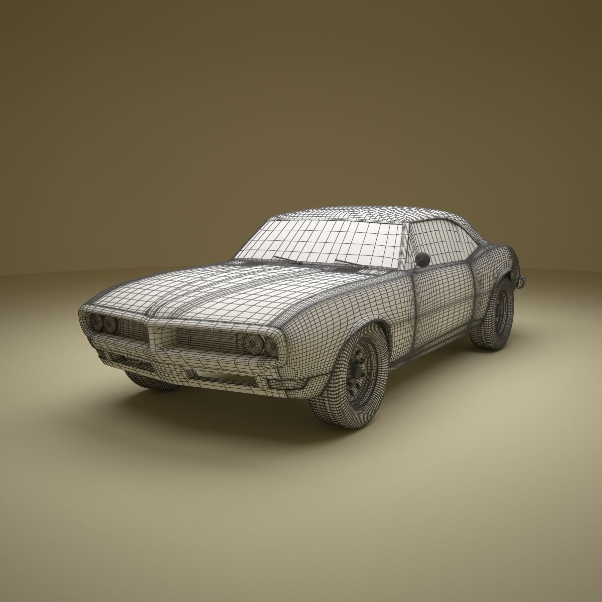 Car Base Mesh 3D model | CGTrader