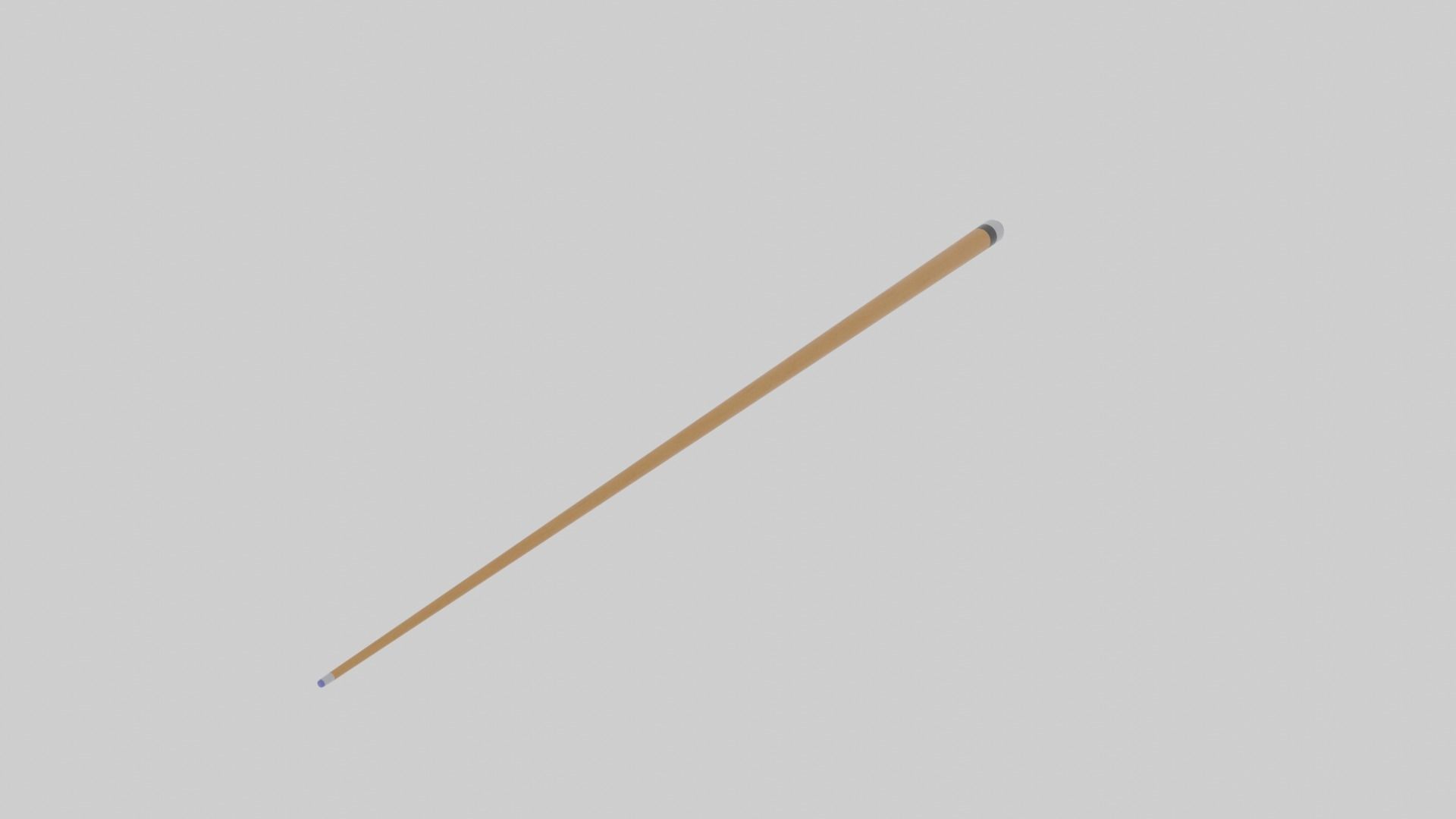 Pool cue stick free 3D model | CGTrader