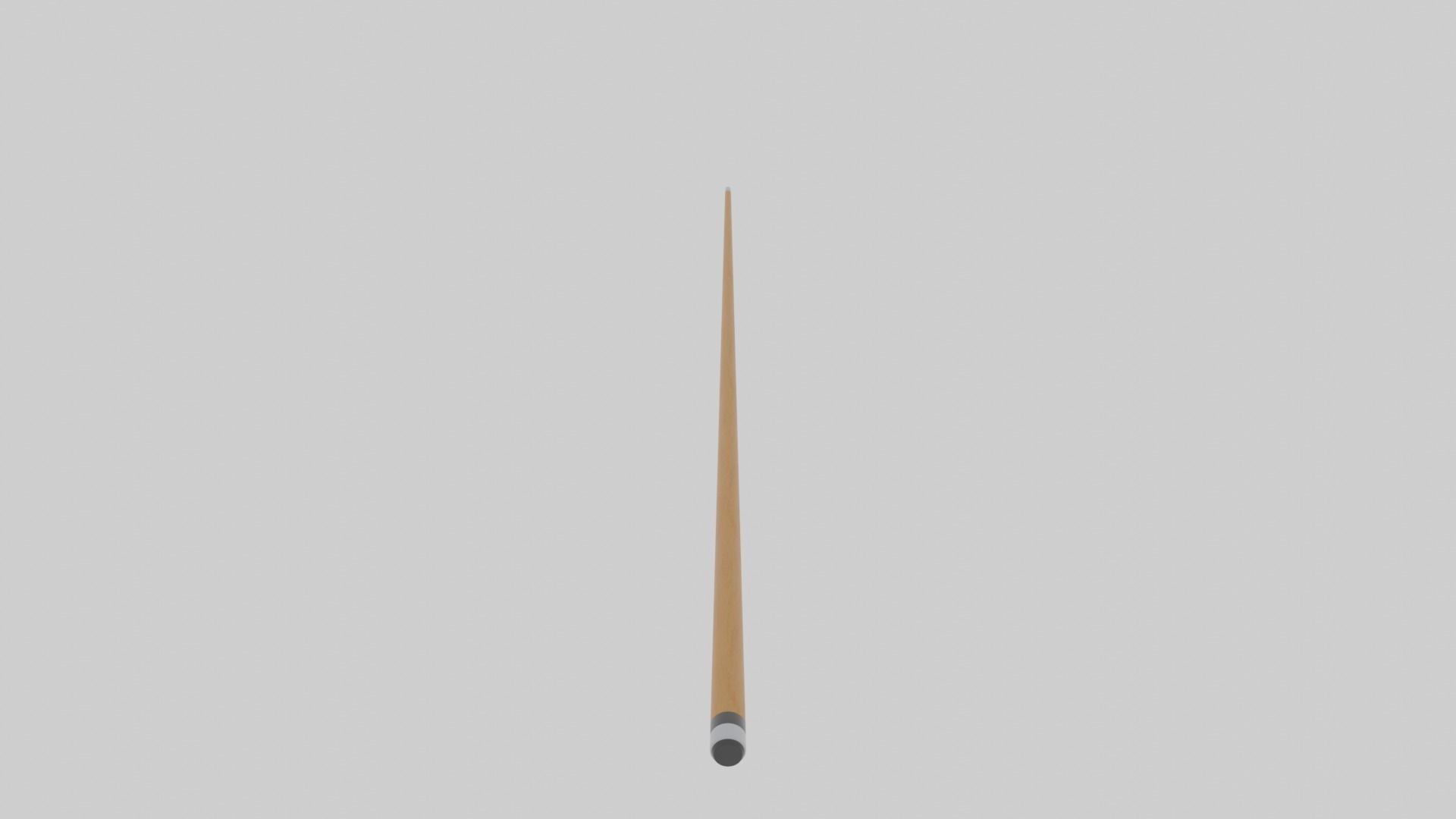 Pool cue stick free 3D model | CGTrader