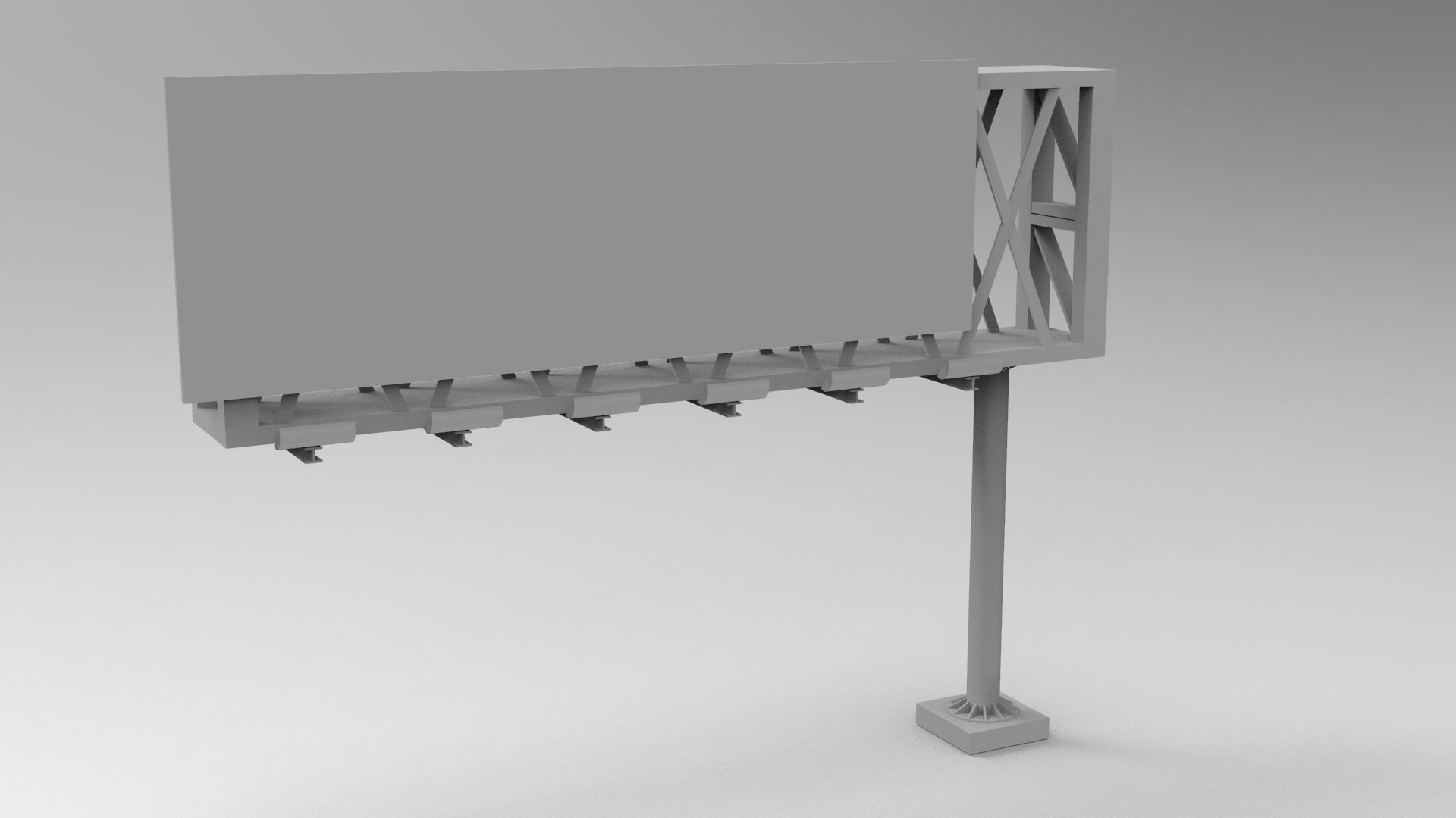 3D model Highway Signage VR / AR / low-poly | CGTrader