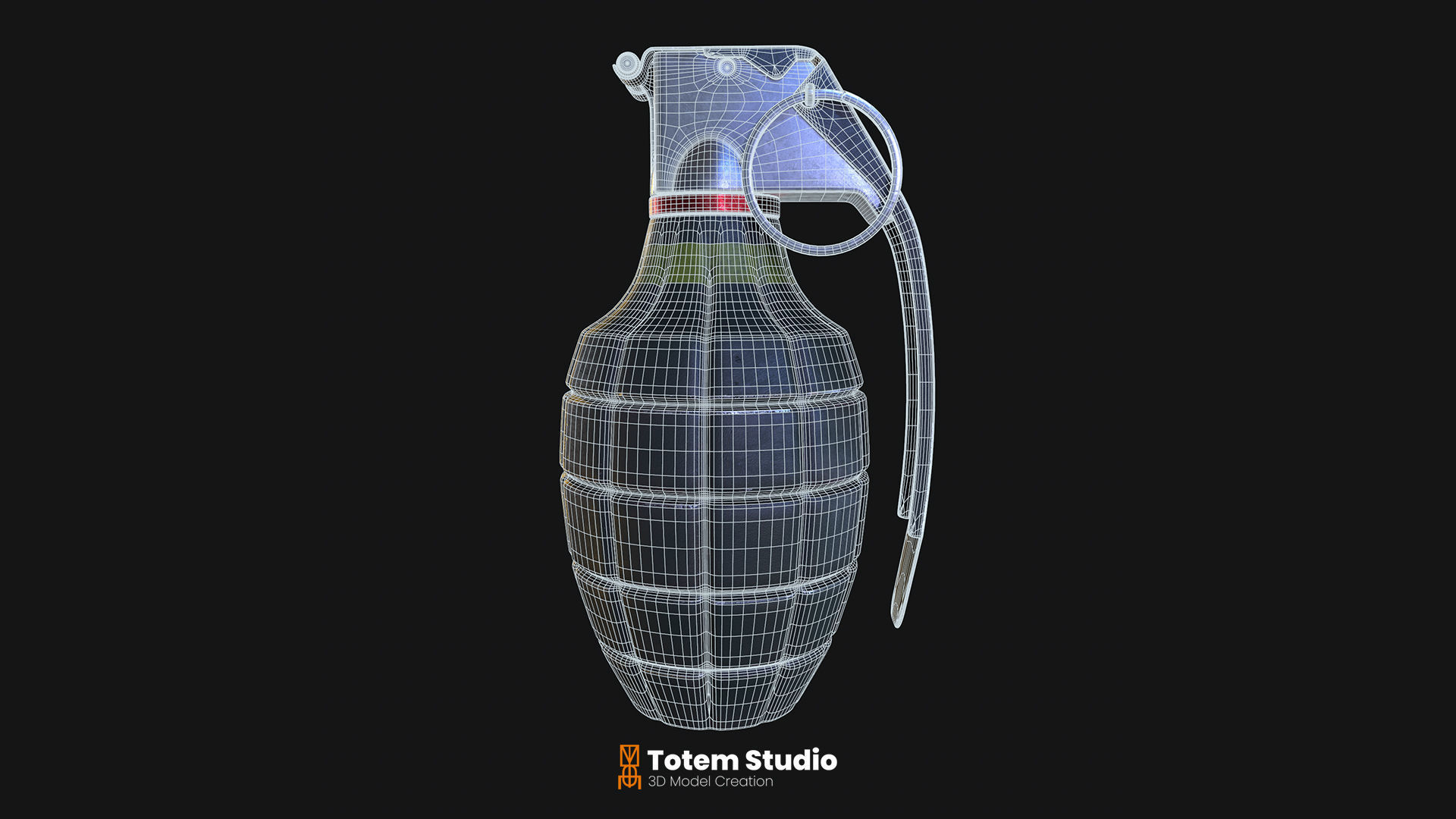 3D model MK 2 Frag Grenade VR / AR / low-poly | CGTrader