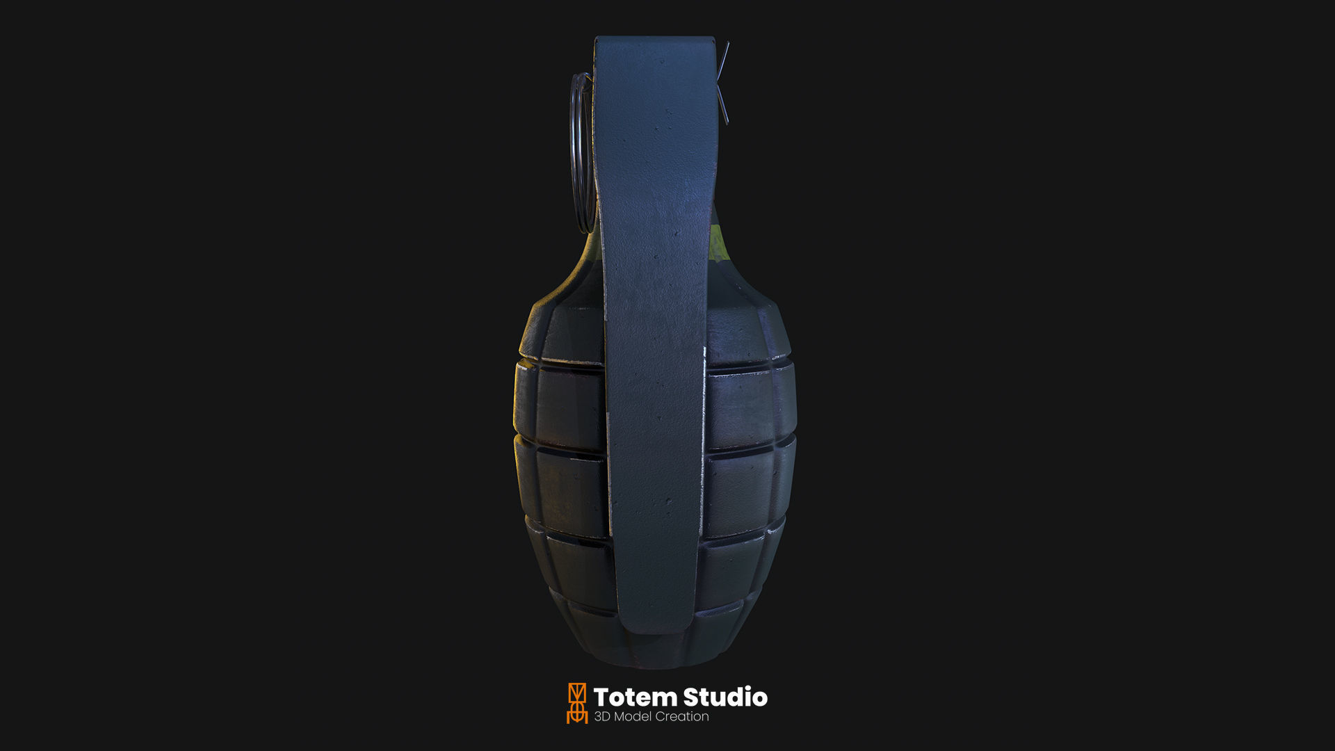 3D model MK 2 Frag Grenade VR / AR / low-poly | CGTrader