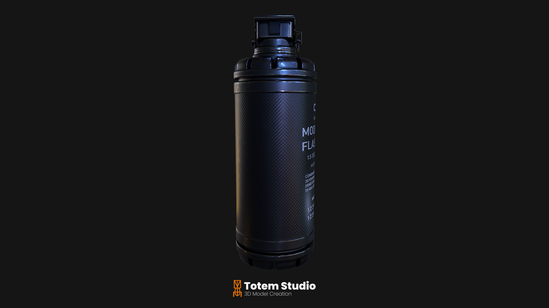 3D model CTS 7290 Flash Grenade VR / AR / low-poly | CGTrader