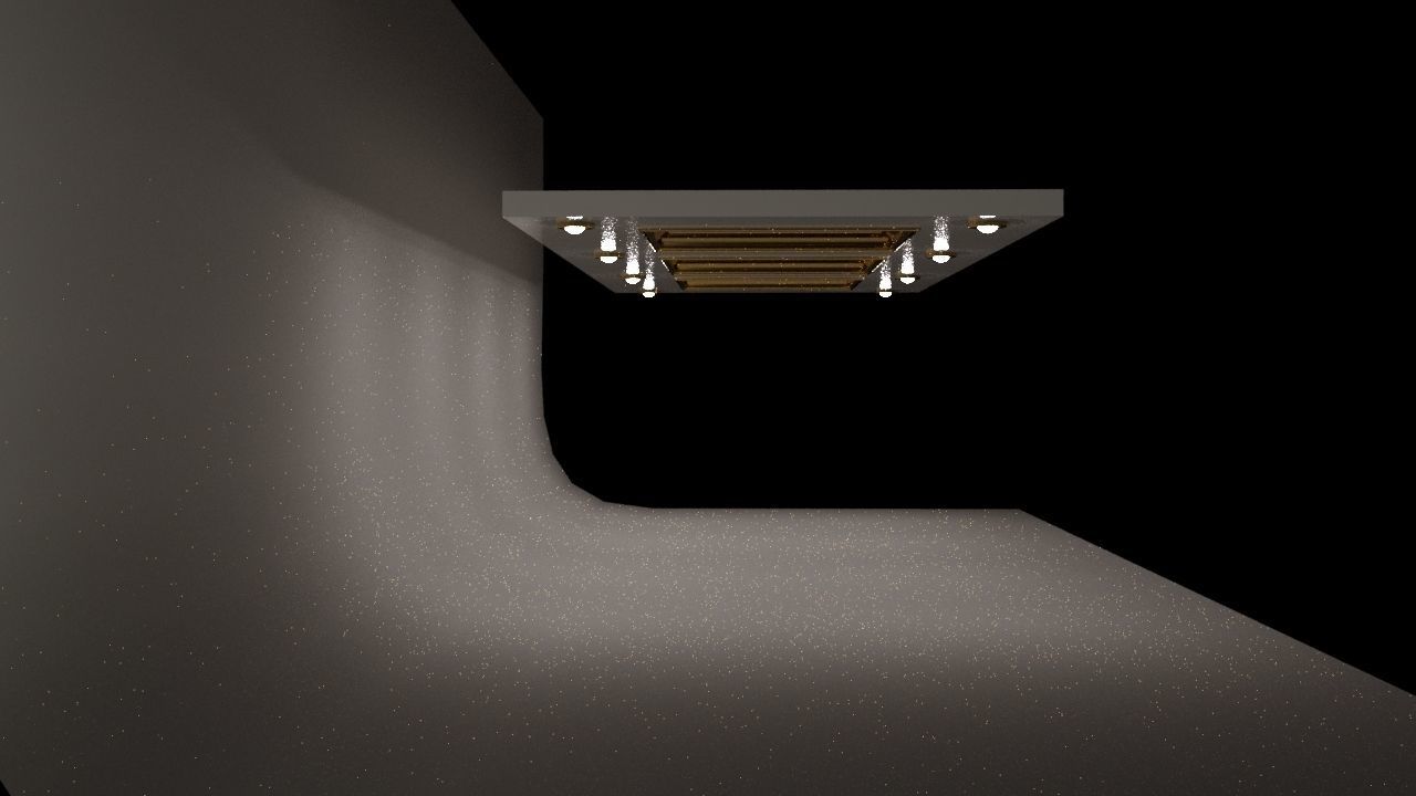 MODERN DIOD CEILING 3ds max 2017 VRAY LIGHTS 3D MODEL 3D model | CGTrader