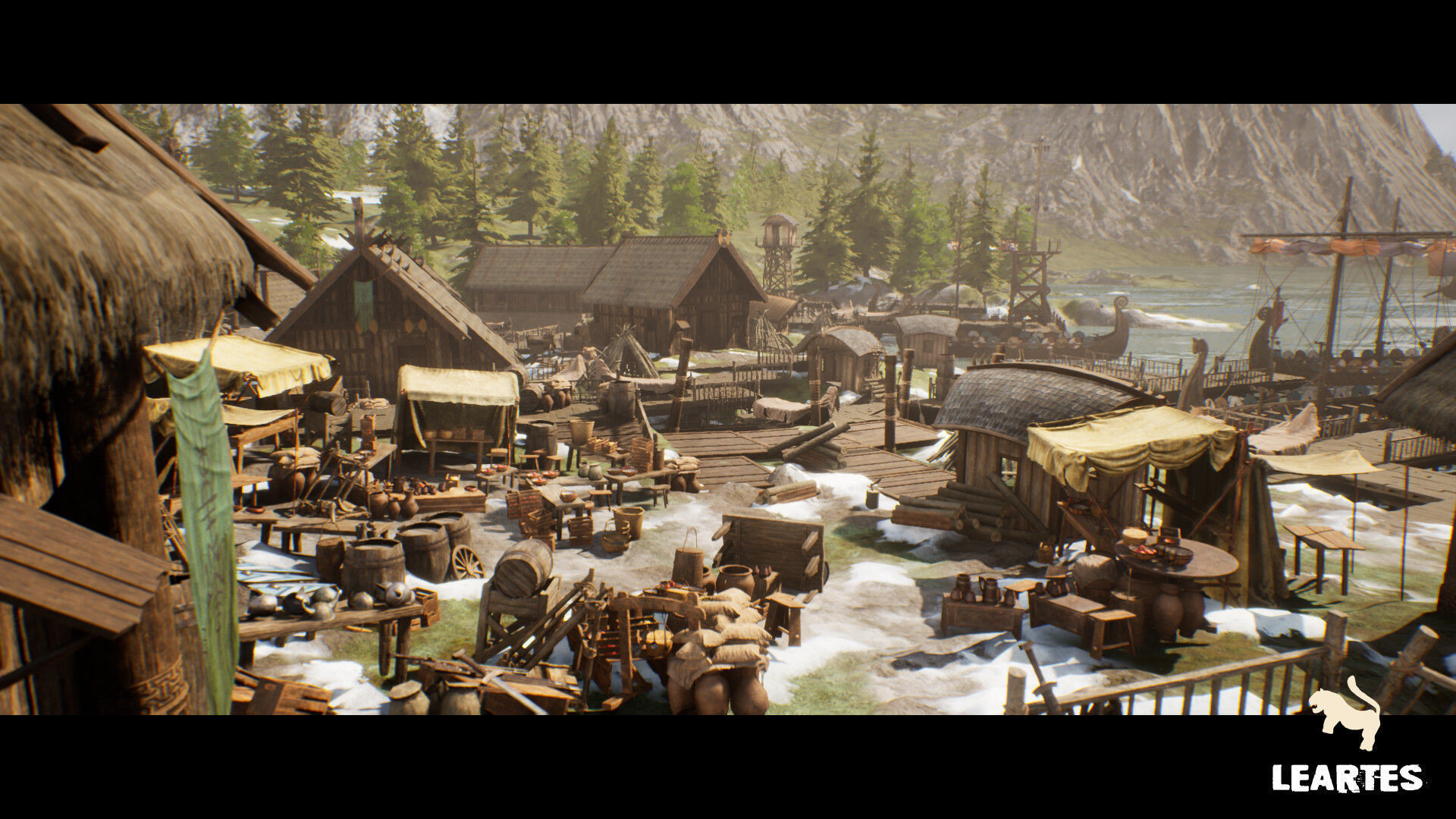 3D model Viking Village Environment Megapack -Modular- Interiors - UE ...