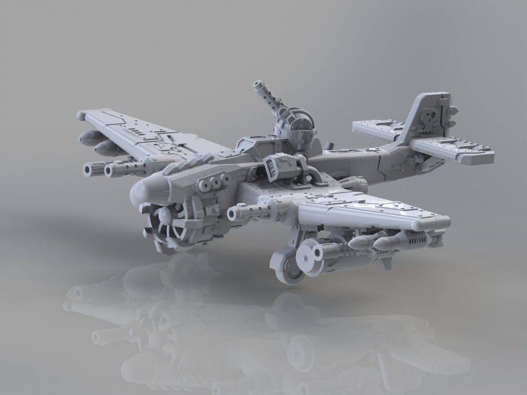 Ju-87 Greenskins Blitzkreig Bomber 3D model 3D printable | CGTrader