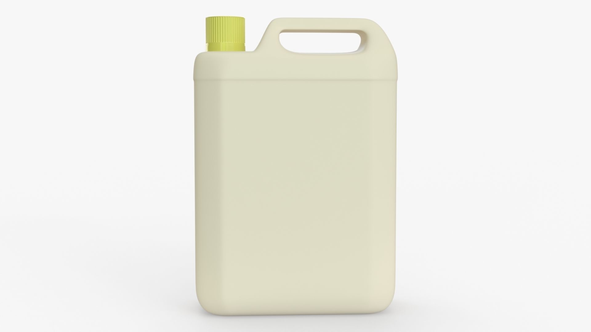Plastic 5L can mockup 3D model | CGTrader
