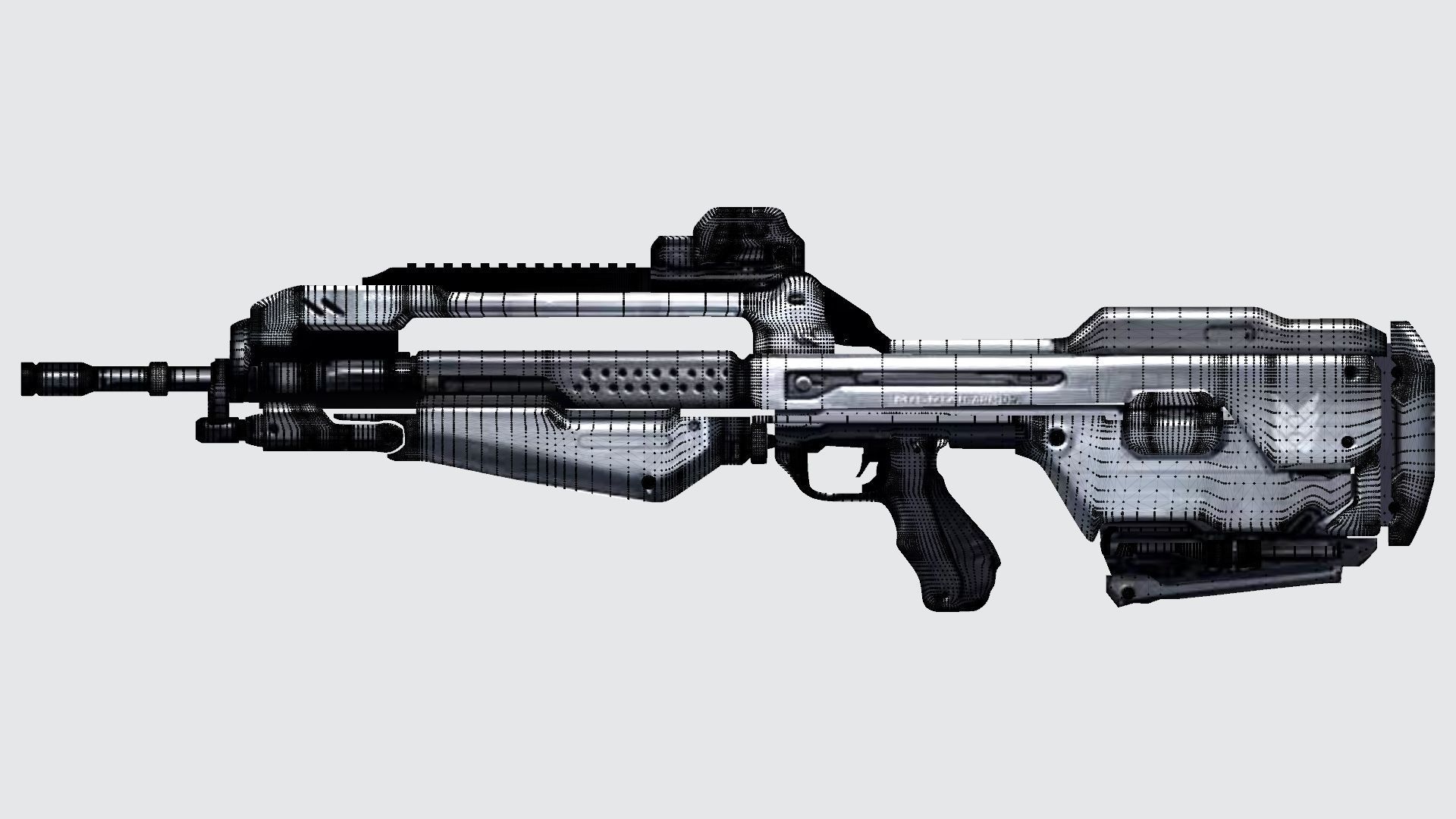 SIFI GUN detailed 3D model 3D model rigged | CGTrader