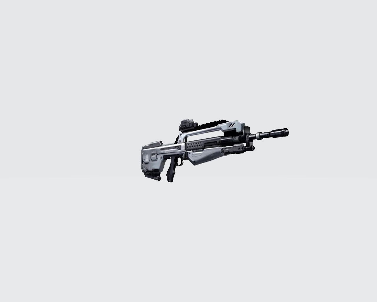 SIFI GUN detailed 3D model 3D model rigged | CGTrader