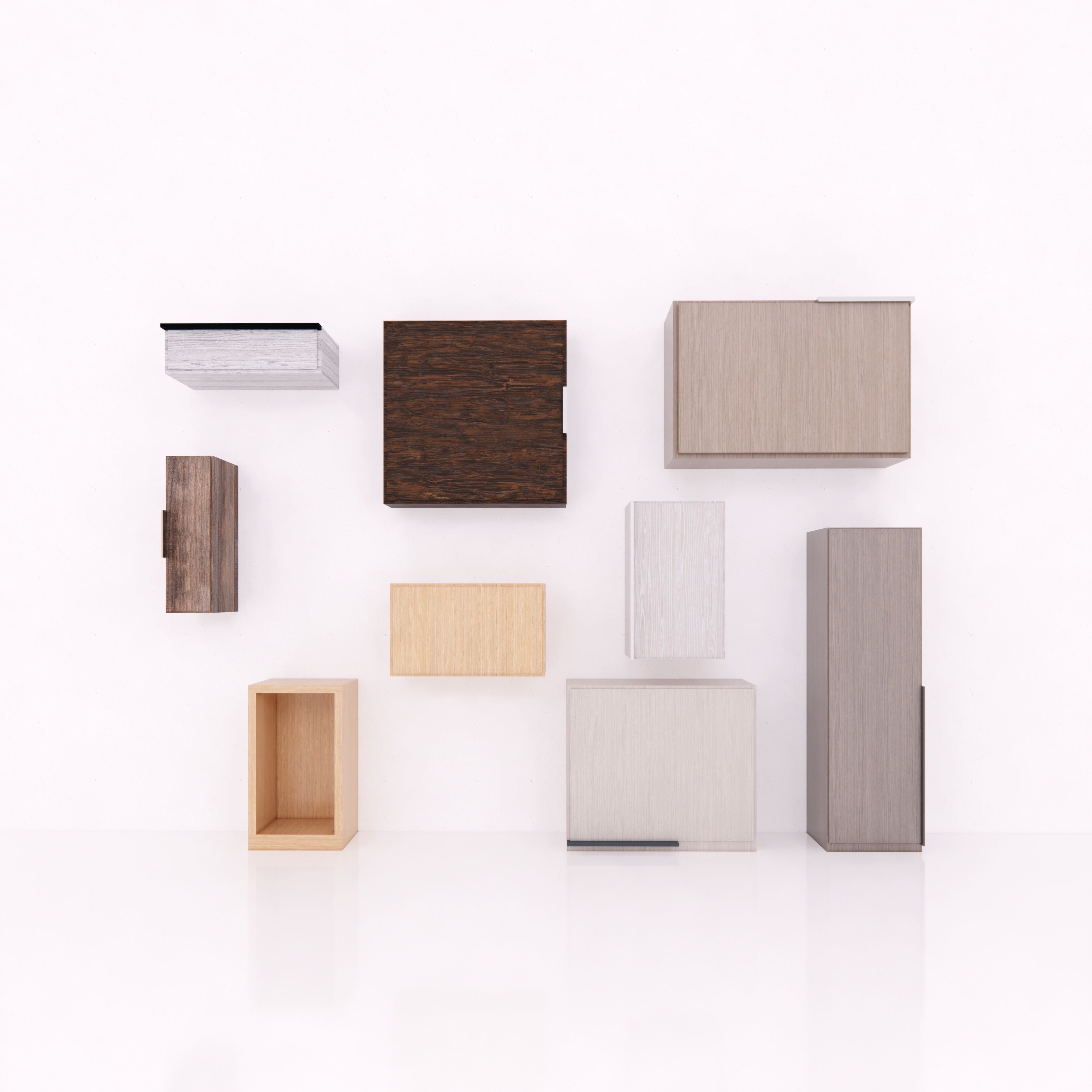 BEST PARAMETRIC WARDROBE model created in Revit Family 3D model | CGTrader