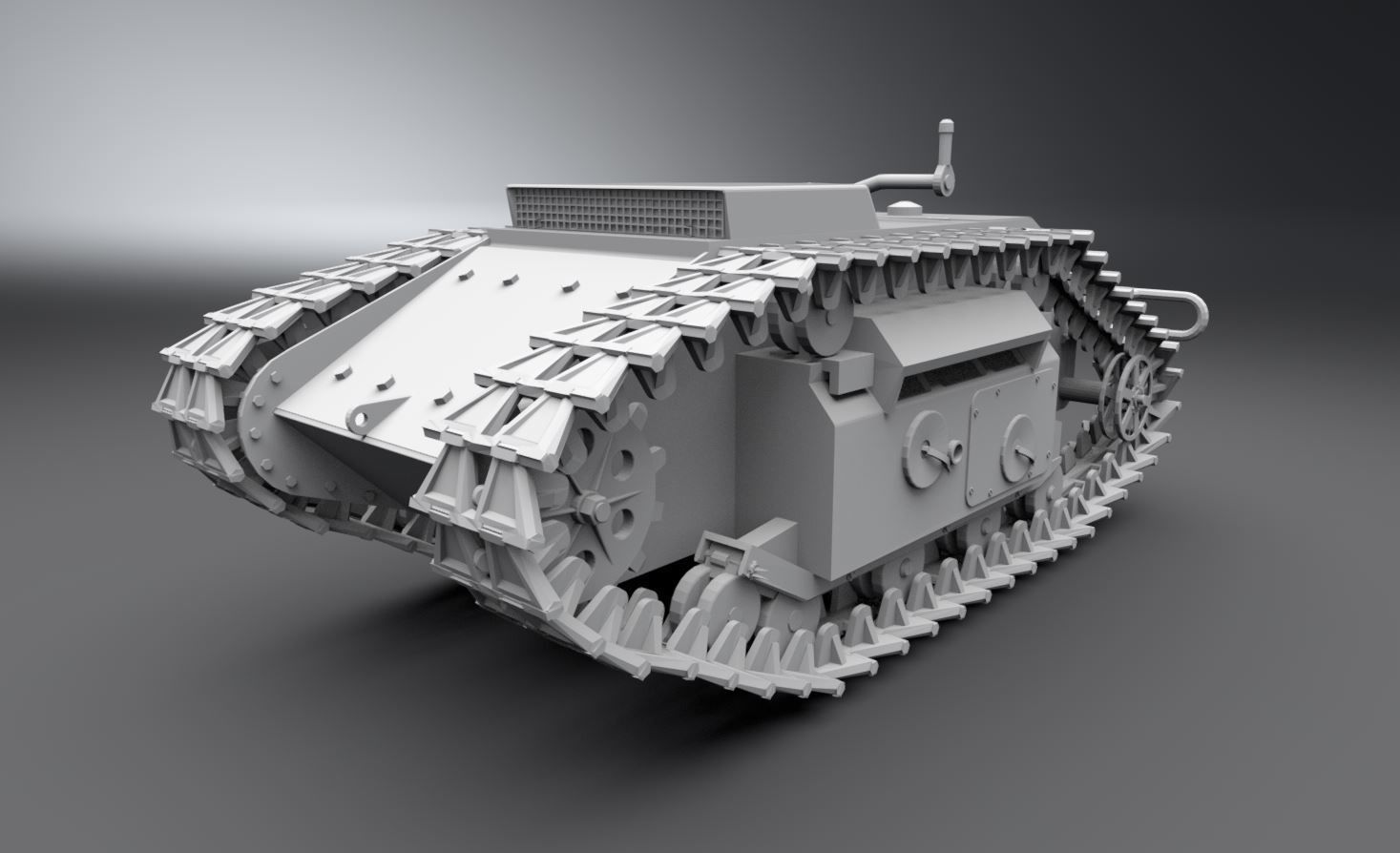 Sdkfz Goliath Scale Model 3D model 3D printable | CGTrader